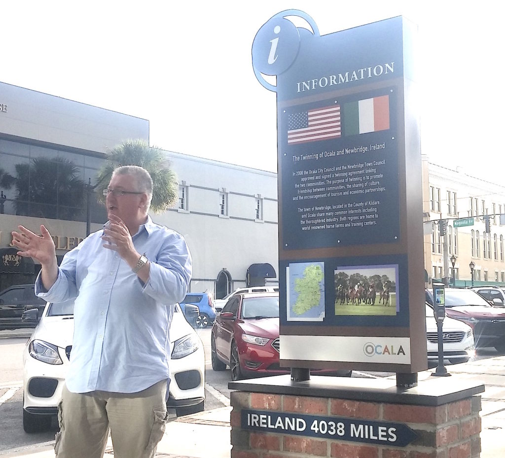 “Twinning” Sign Unveiled on Downtown Square - TomL Publishing